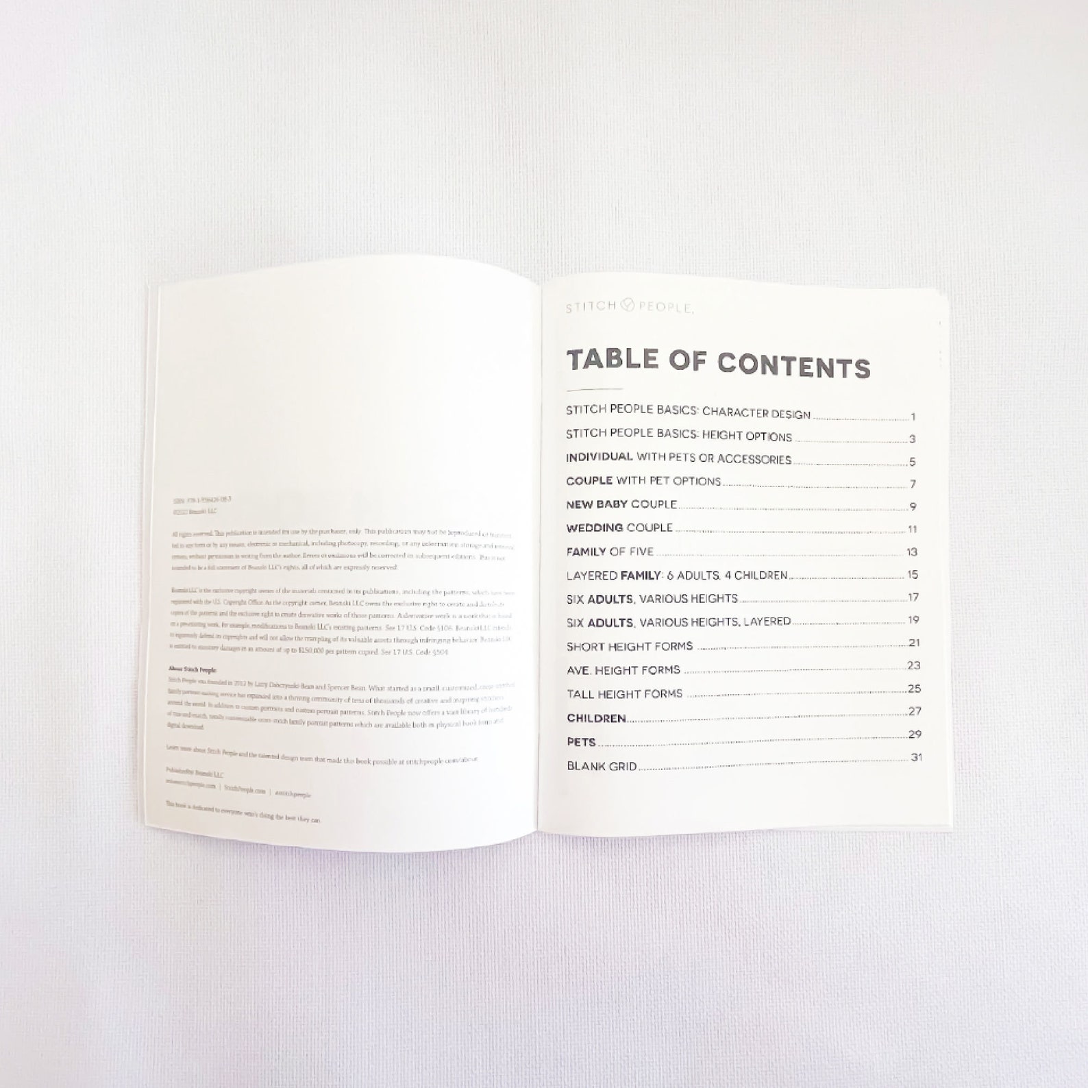 Stitch People Workbook - A Cross-stitch Design Journal to Template Your ...