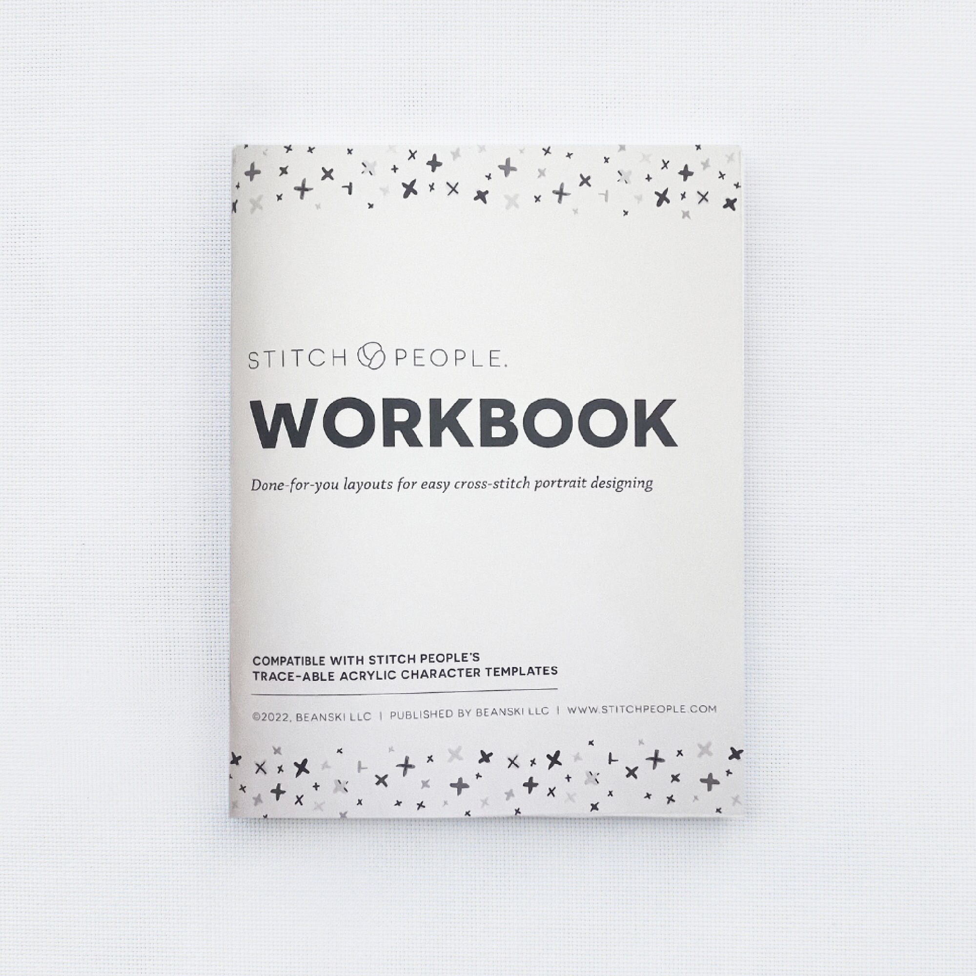 Stitch People Workbook - A Cross-stitch Design Journal to Template Your ...