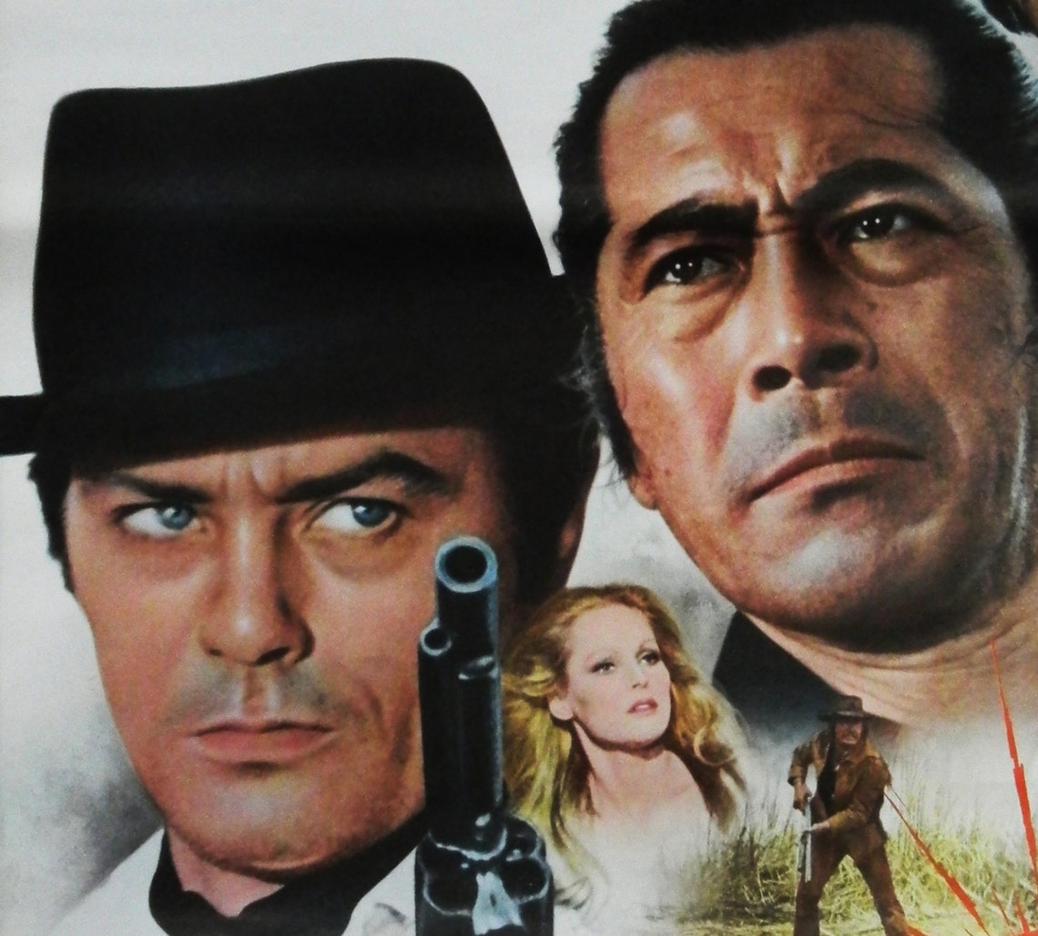 Red Sun Original Japanese Movie Poster 1971 - Etsy