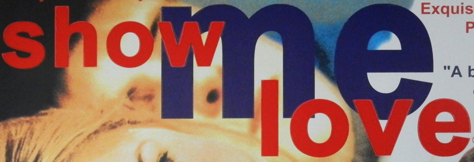 Show Me Love (original Poster) - Etsy