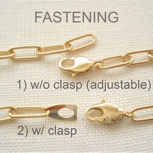 Gold Link Chain Necklace...custom Length Thick Chunky Chain, Long ...