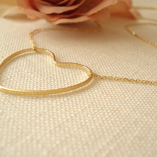 Open Necklace - Etsy