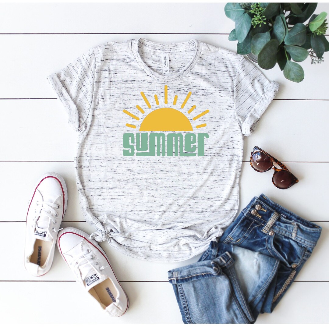 Summer T-shirt / Summer Sun / Sunshine / Beach Life / Summer Fun - Etsy