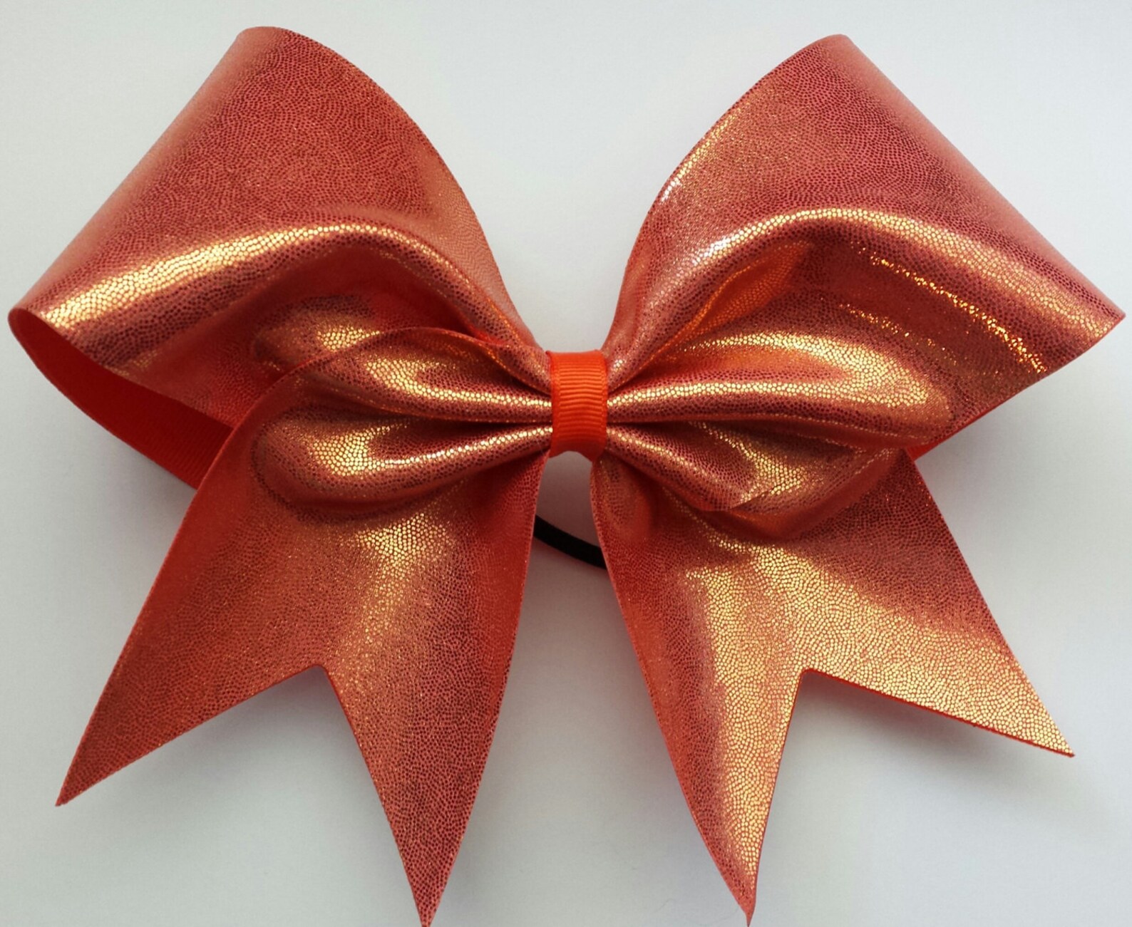 Orange Cheer Bow - Etsy