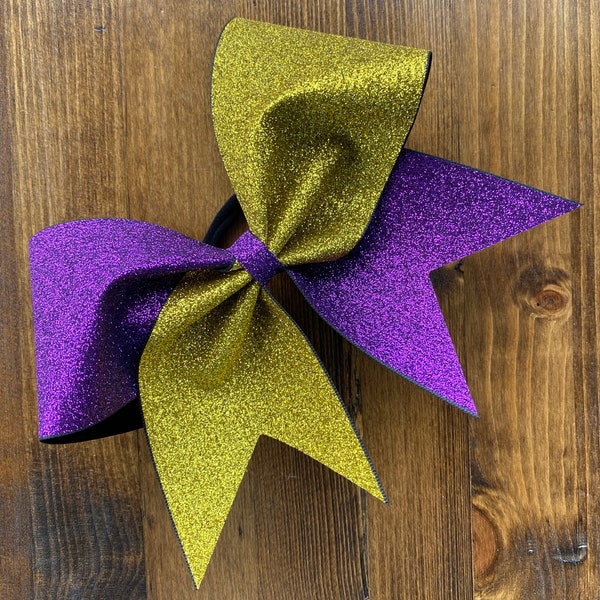 Gold Cheer Bow - Etsy