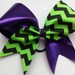 Glitter Flyer Cheer Bow - Etsy