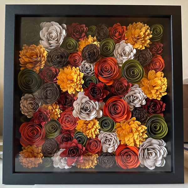 Flower Shadow Box - Etsy
