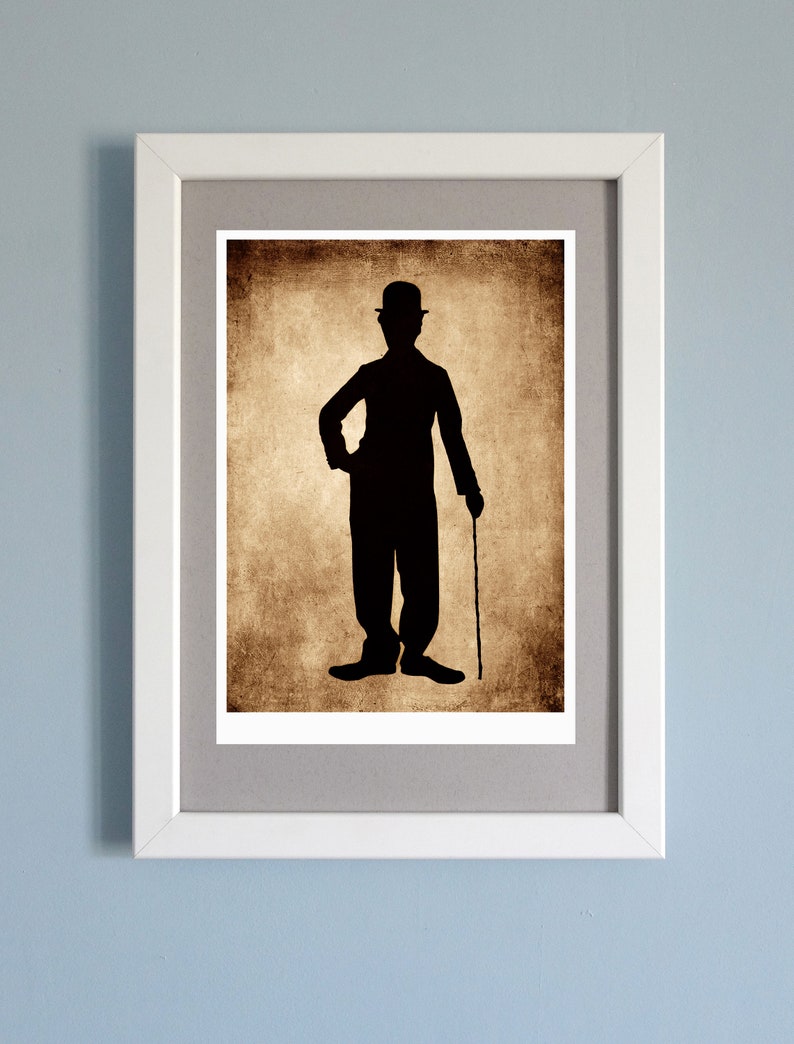 Charlie Chaplin - Digital Print Download, Printable - Etsy