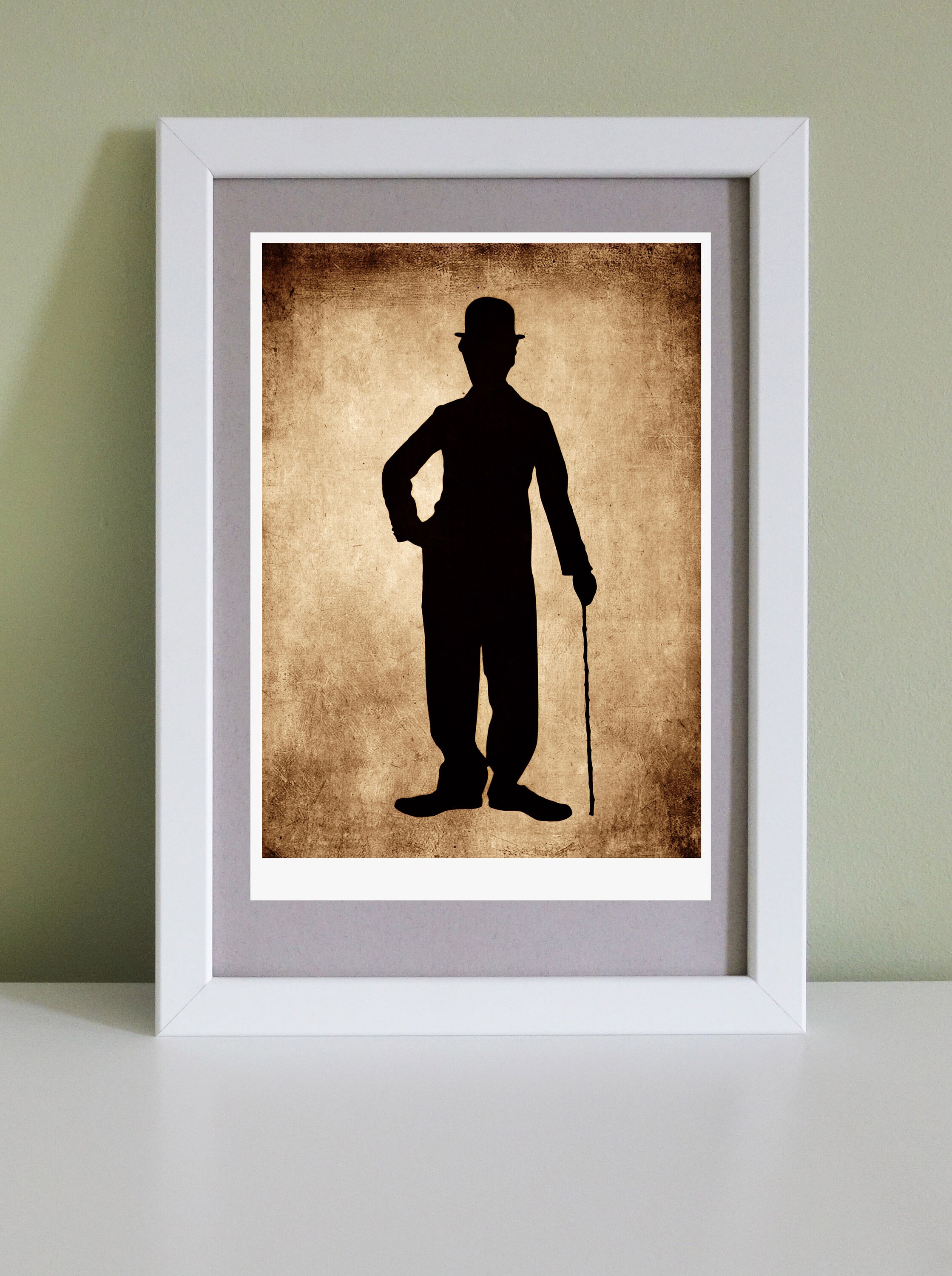 Charlie Chaplin - Digital Print Download, Printable - Etsy