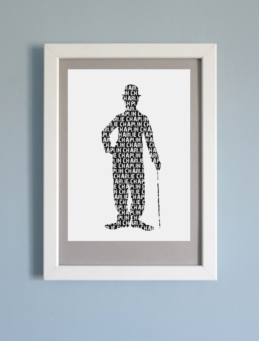 Charlie Chaplin, Digital Print Download, Printable - Etsy