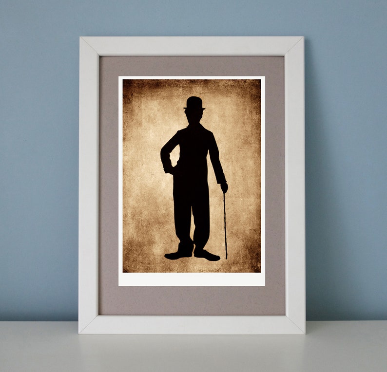 Charlie Chaplin - Digital Print Download, Printable - Etsy