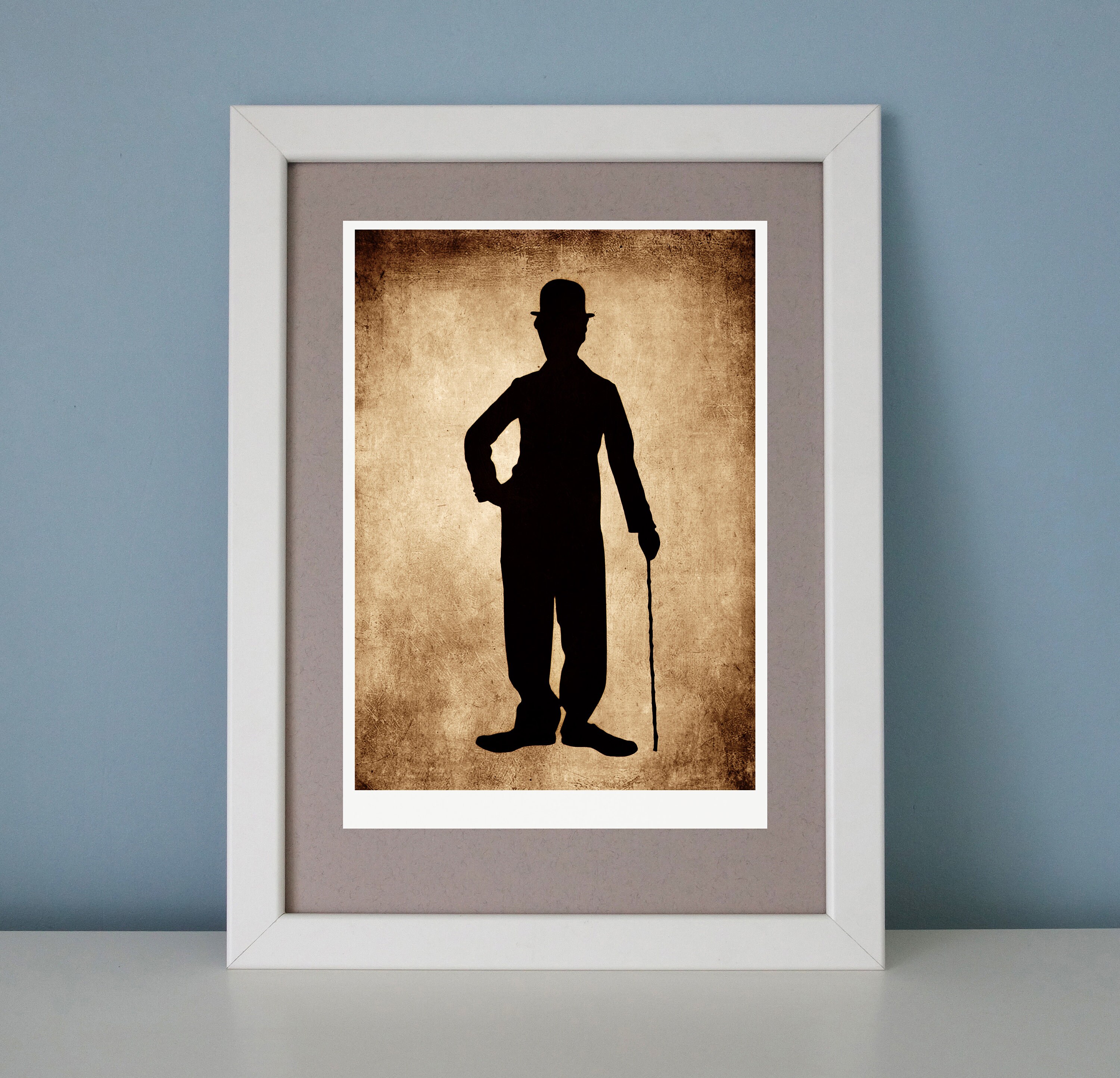 Charlie Chaplin - Digital Print Download, Printable - Etsy
