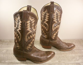 Men's Cowboy & Western Boots | Etsy