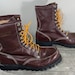 Vintage Czechoslovakia Brown Leather Men’s Hunting Work Moc Soft Toe ...