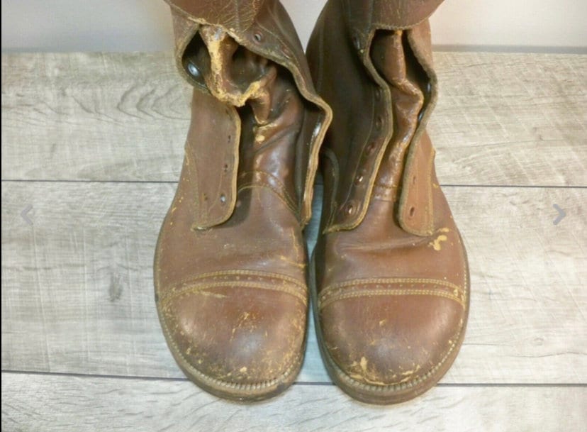 Original WW2 WWII 1940s USA Army Military International Shoe Company ...
