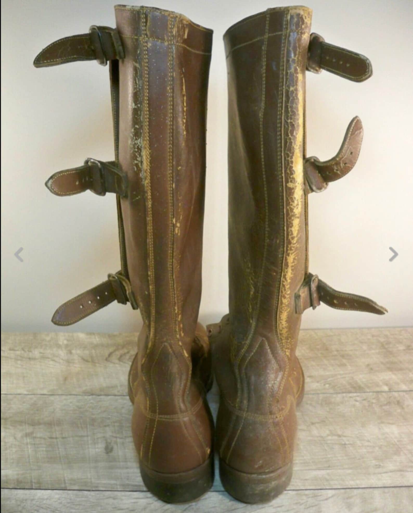 Original WW2 WWII 1940s USA Army Military International Shoe Company ...