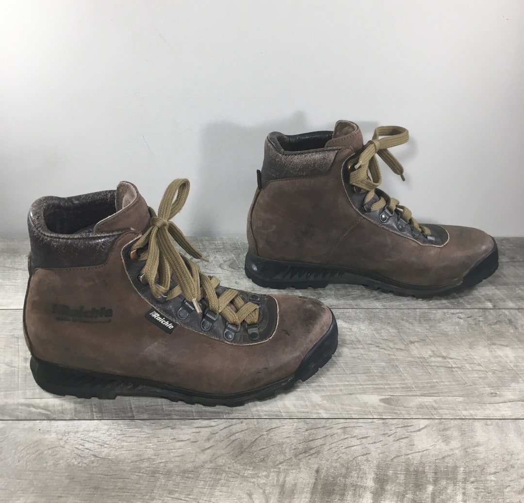 Raichle Made in Switzerland Womens Hiking Leather Hiker Backpacking ...