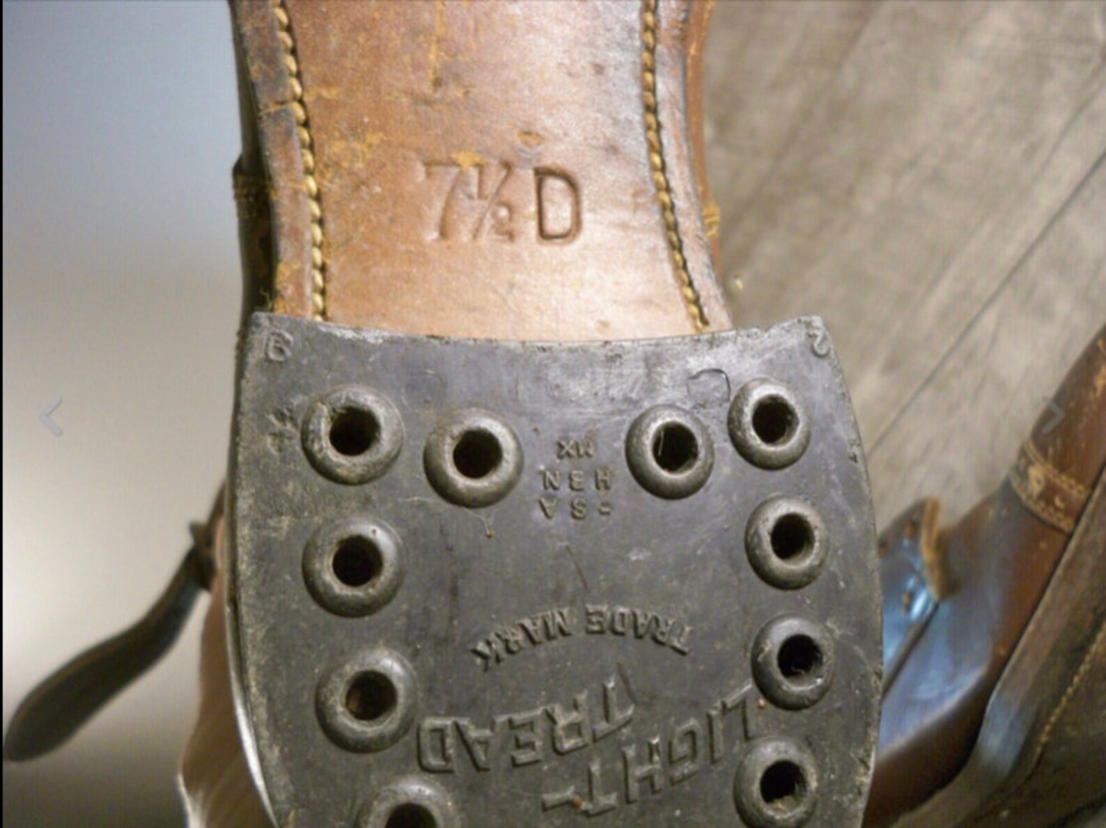 Original WW2 WWII 1940s USA Army Military International Shoe Company ...