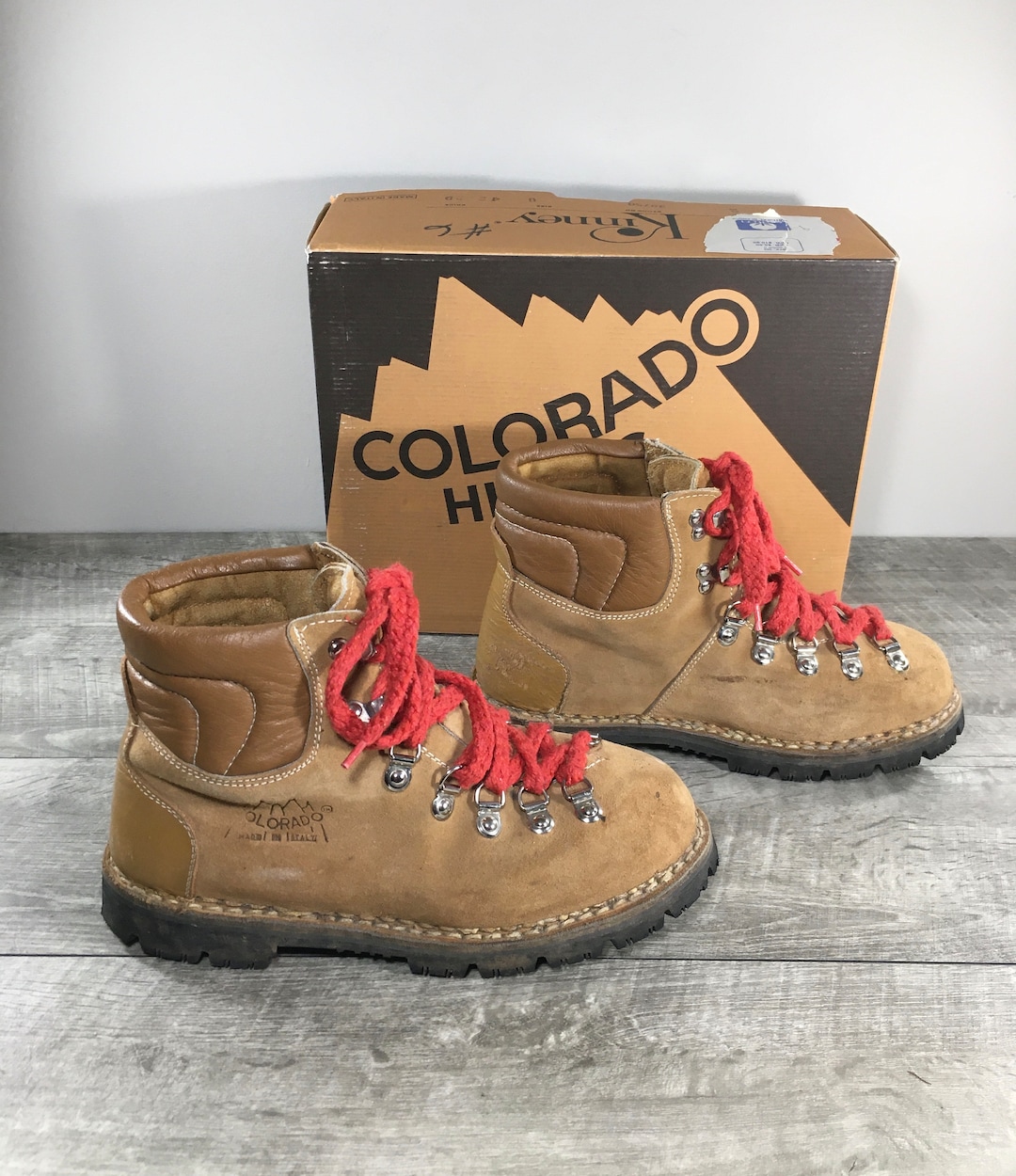 Kinney Colorado Mens Backpacking Hiking Hiker Trail Stomper Boots ...