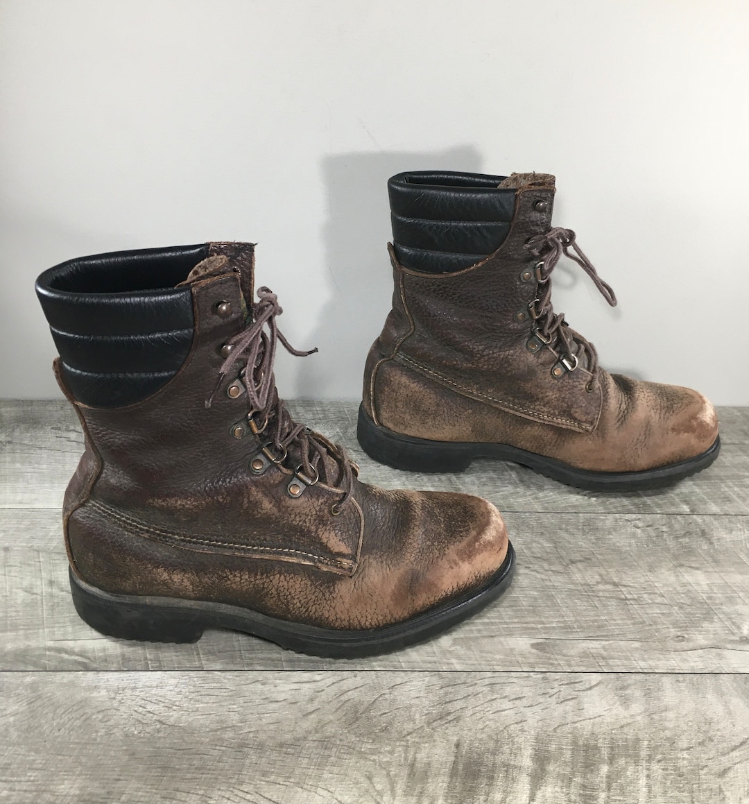 Vintage Red Wing Irish Setter Sport Upland Work Mens Hunting Brown ...