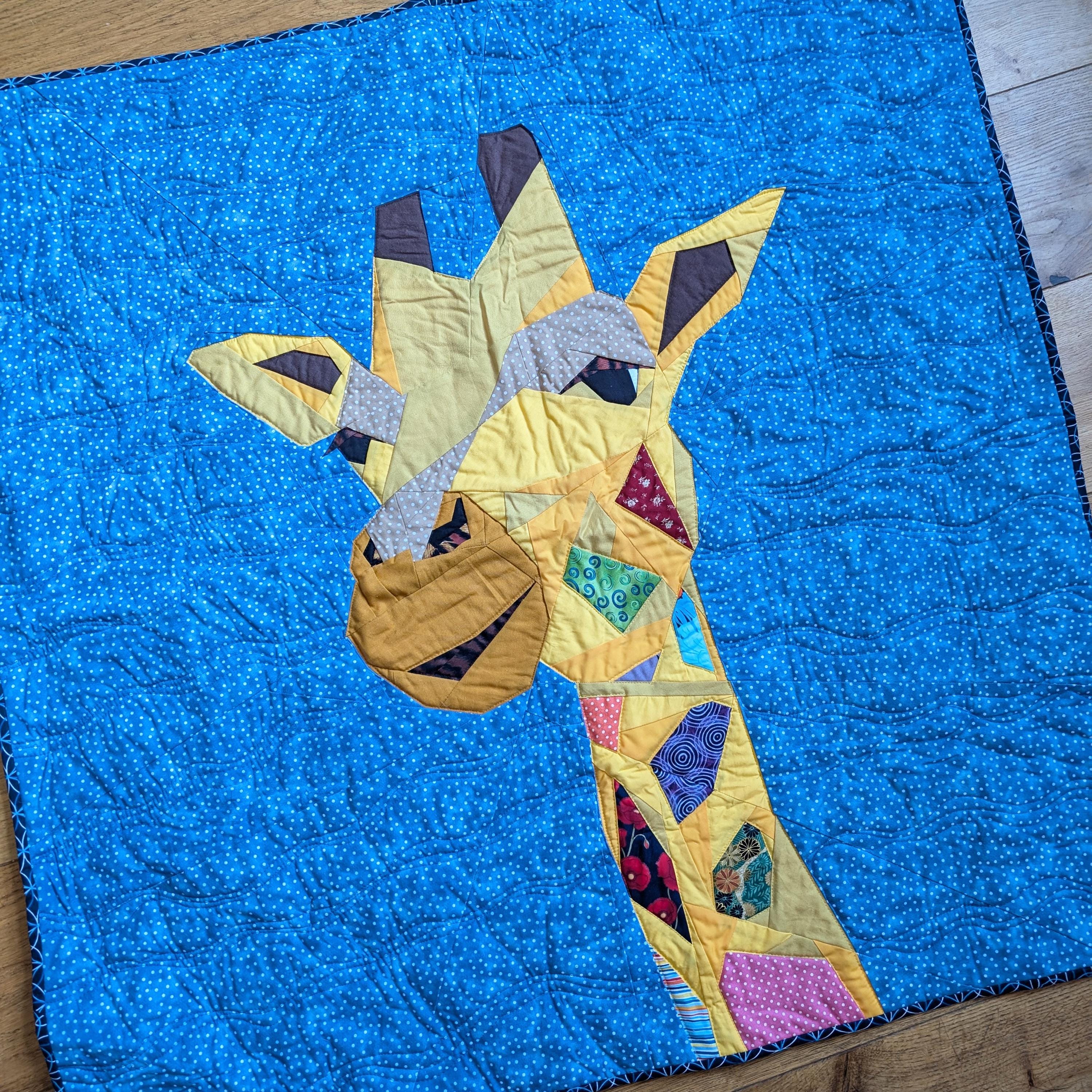 FPP Giraffe (foundation Paper Piecing) Quilt Sewing Pattern .pdf - Etsy