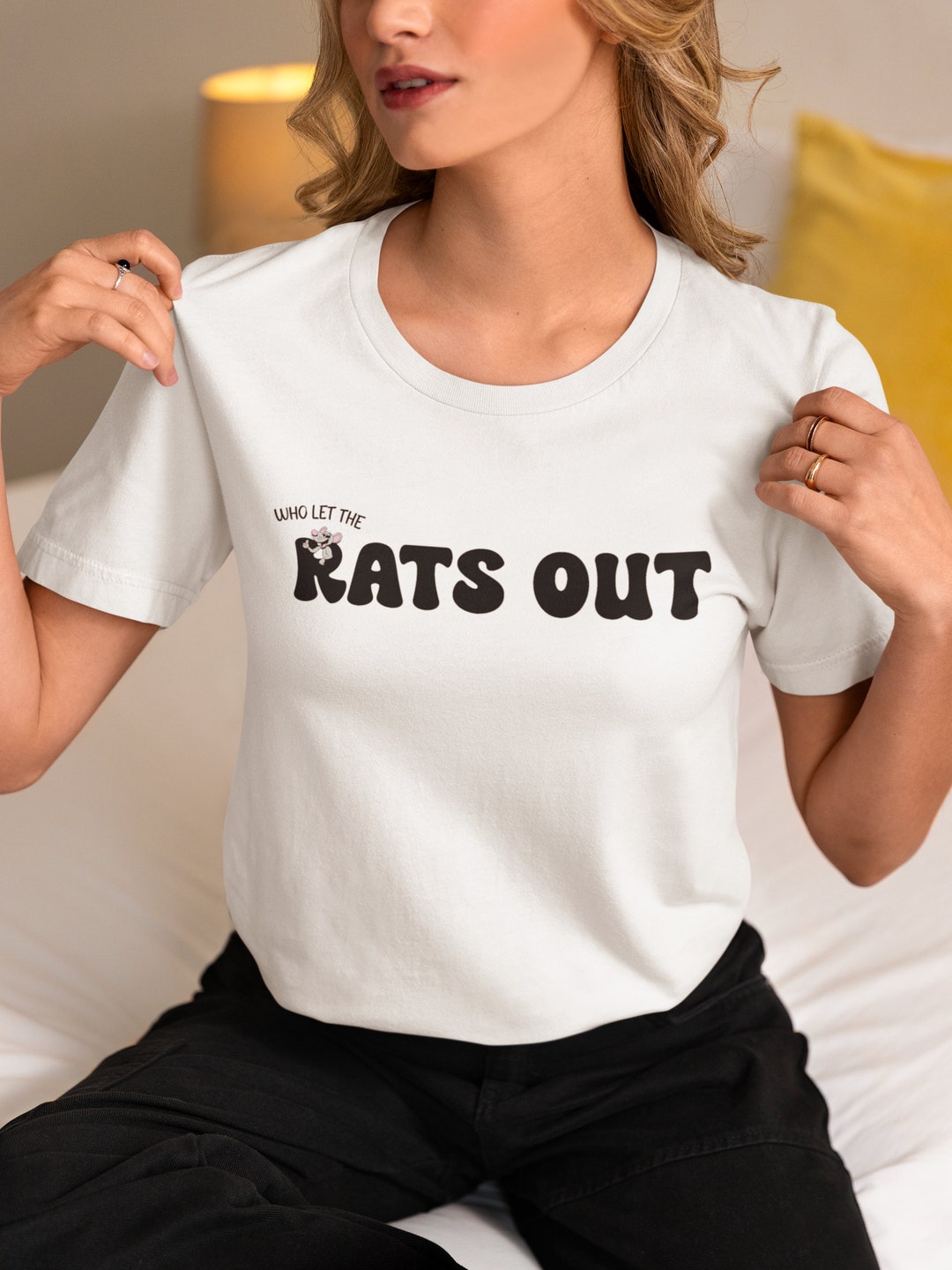 Who Let the Rats Out Parody Tee – Barn Hunt Dog Sports T-shirt, Funny ...