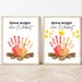 Campfire Handprint Fall Craft Kids Halloween Printable Thanksgiving PDF ...