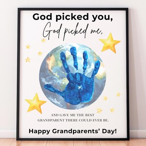 Christian Grandparents Day Handprint Printable World’s Greatest ...