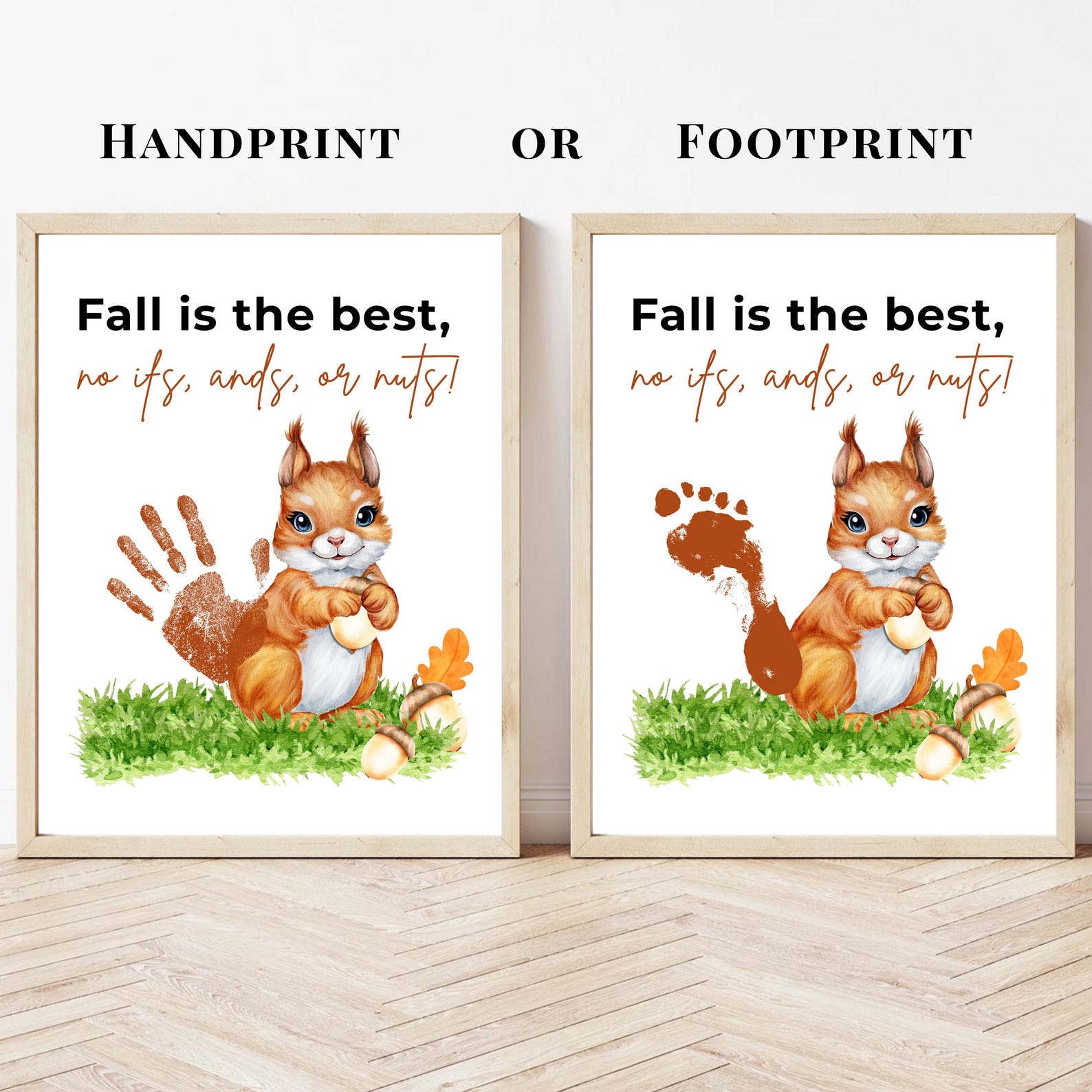 Christian Fall Handprint Craft Bundle | Autumn Printable Kids Sunday ...