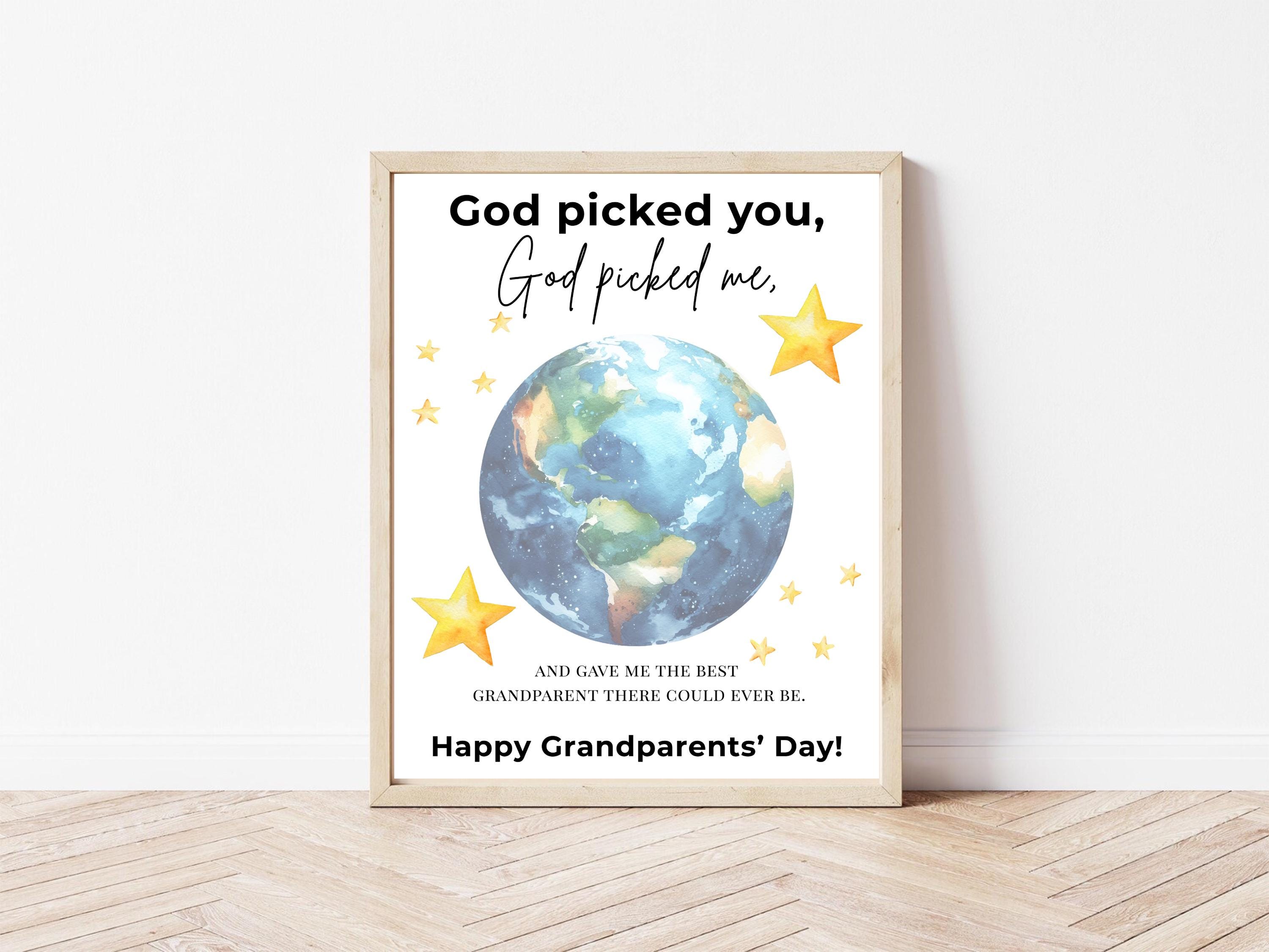 Christian Grandparents Day Handprint Printable World’s Greatest ...
