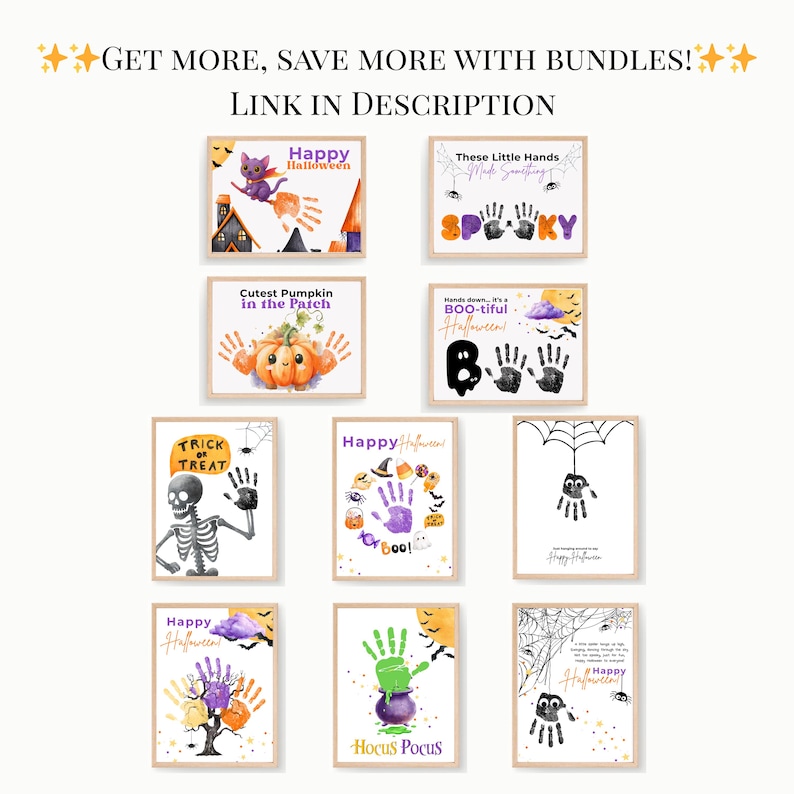 Halloween Skeleton Handprint Craft Printable | Trick or Treat Kids Art ...