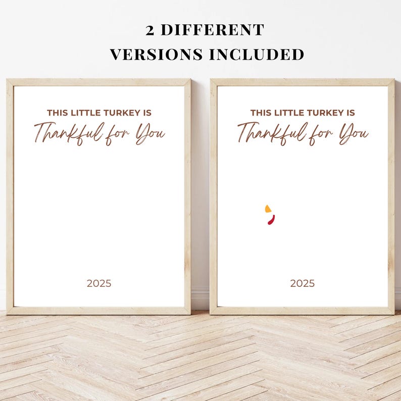 This Little Turkey is Thankful for You Printable 2025, Thanksgiving ...