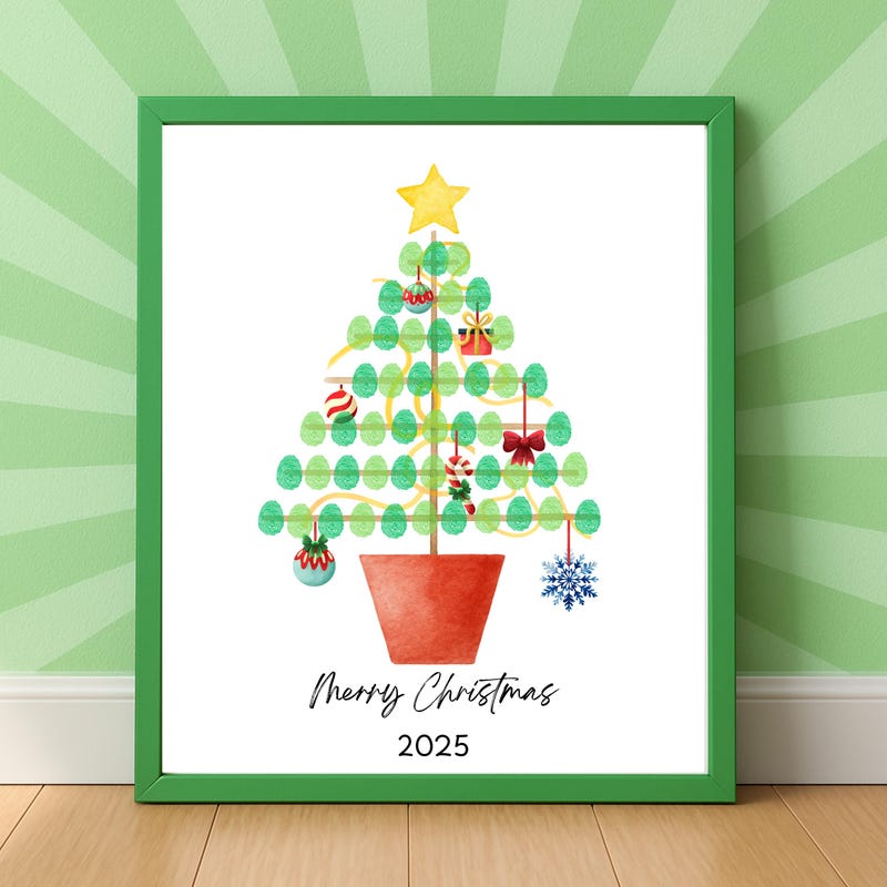 Fingerprint Tree - Etsy
