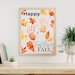 Happy First Day of Fall Handprint Craft Printable Kids Autumn Keepsake ...