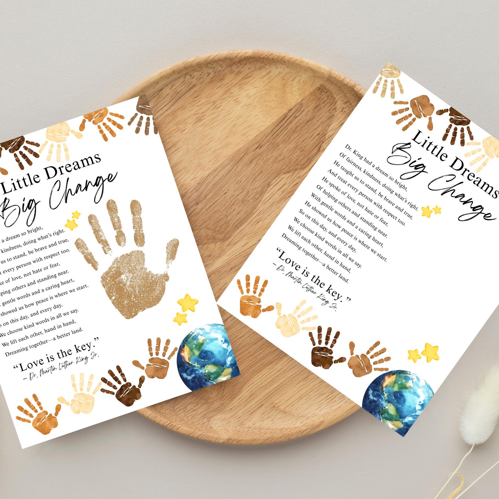 Black History Month Handprint Art, Diversity Poem, Classroom Printable ...