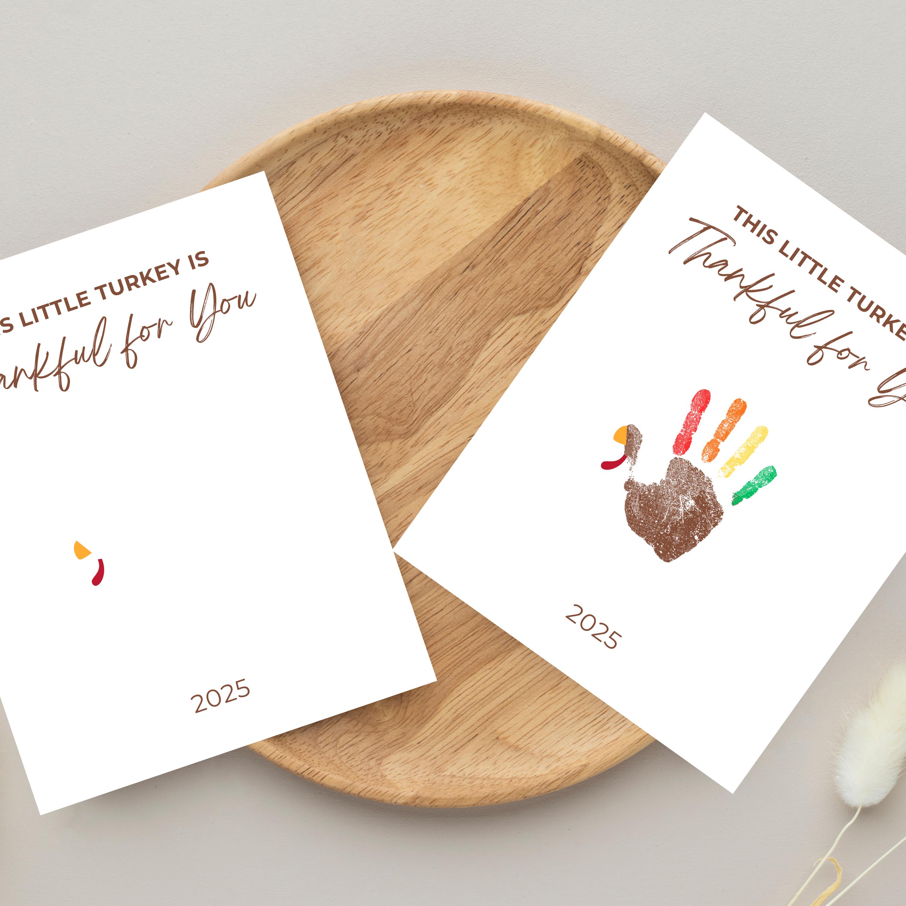 This Little Turkey is Thankful for You Printable 2025, Thanksgiving ...