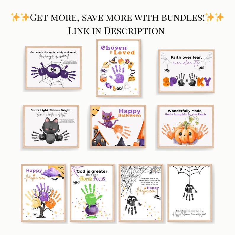 Christian Halloween Spider Handprint Craft Kids Faith Activity Sunday ...