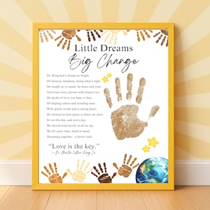 Black History Month Handprint Art, Diversity Poem, Classroom Printable ...