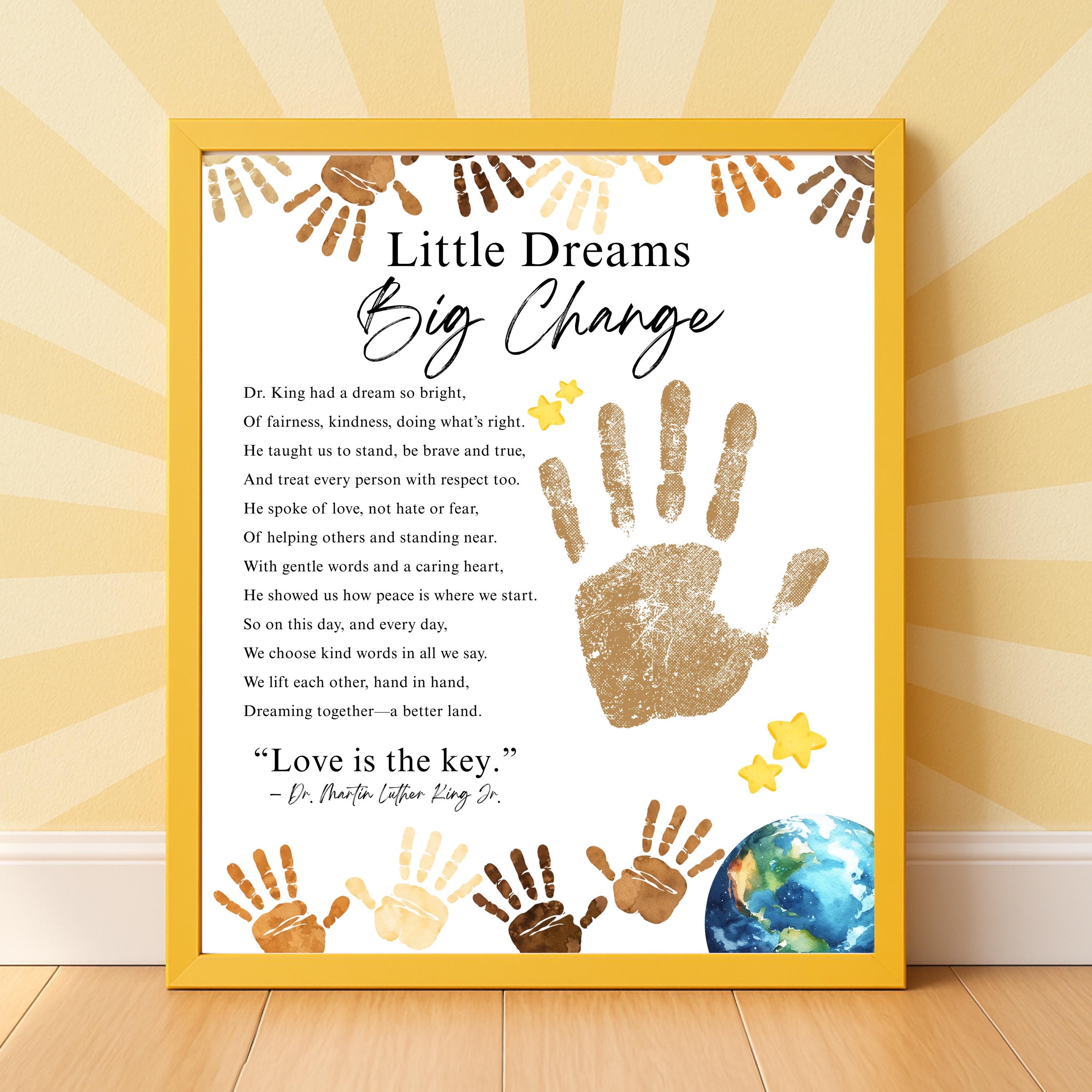 Black History Month Handprint Art, Diversity Poem, Classroom Printable ...