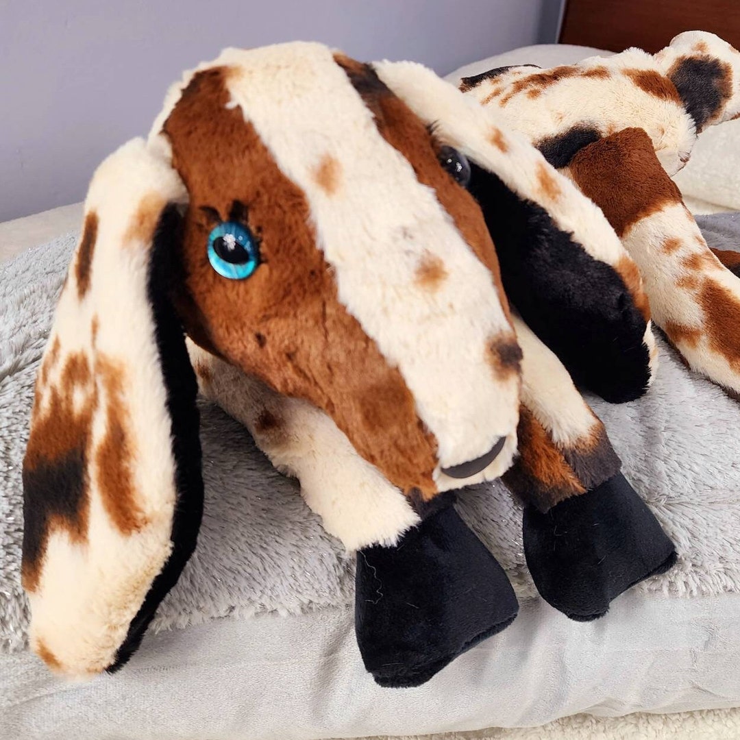 Tri Colored Goat Neck Buddy, Floppy Eared Nubian Gift for Goat Lovers ...