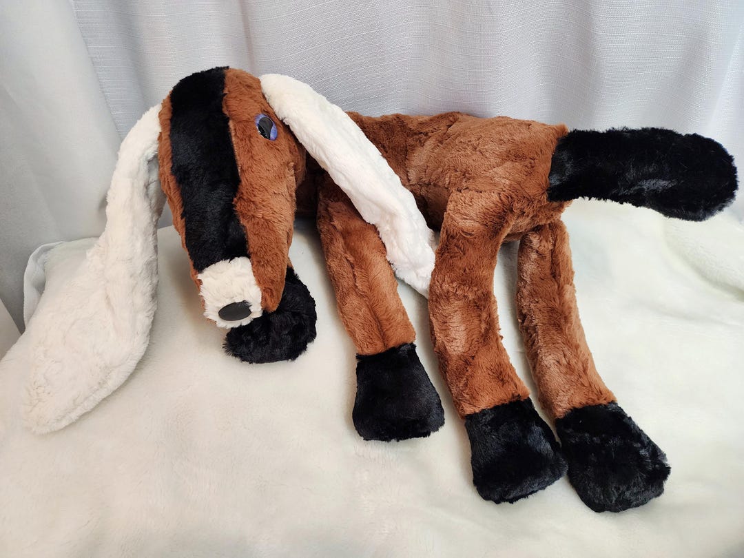 Handmade Brown Goat Neck Buddy, Shannon Lux Cuddle Plush Made in USA - Etsy