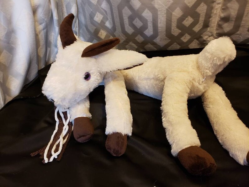 Goat Neck Pillow Premium Creme Minky Lux Cuddlehospital Gift - Etsy