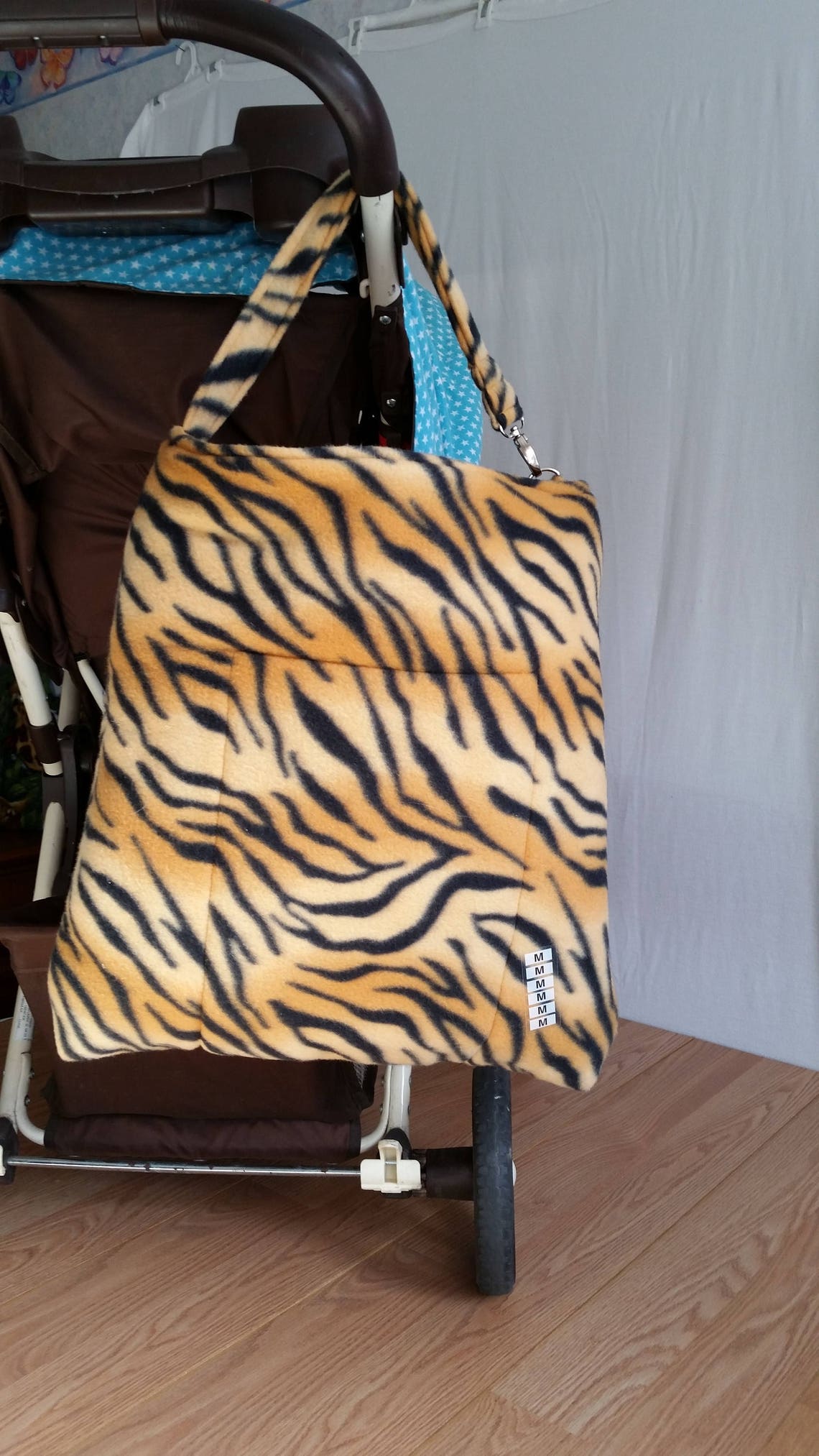 Tiger Print Stroller Quillow Waterproof and Fleececompact - Etsy