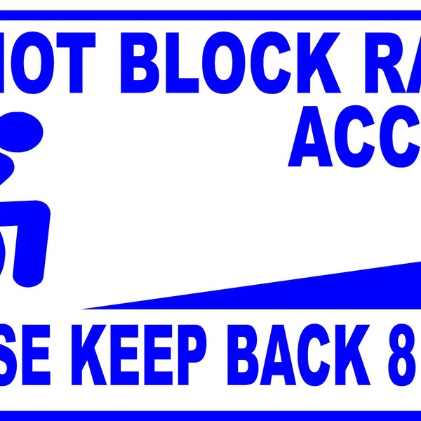 Wheelchair Van Ramp Sticker - Etsy