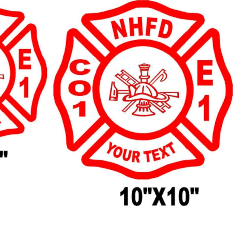 Fire Station Decal - Etsy
