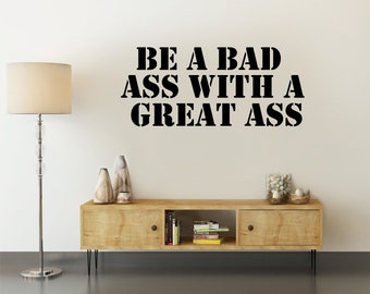 Bad Ass Sticker - Etsy