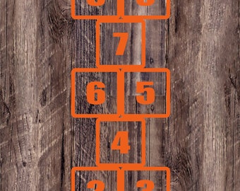 Hopscotch Art - Etsy