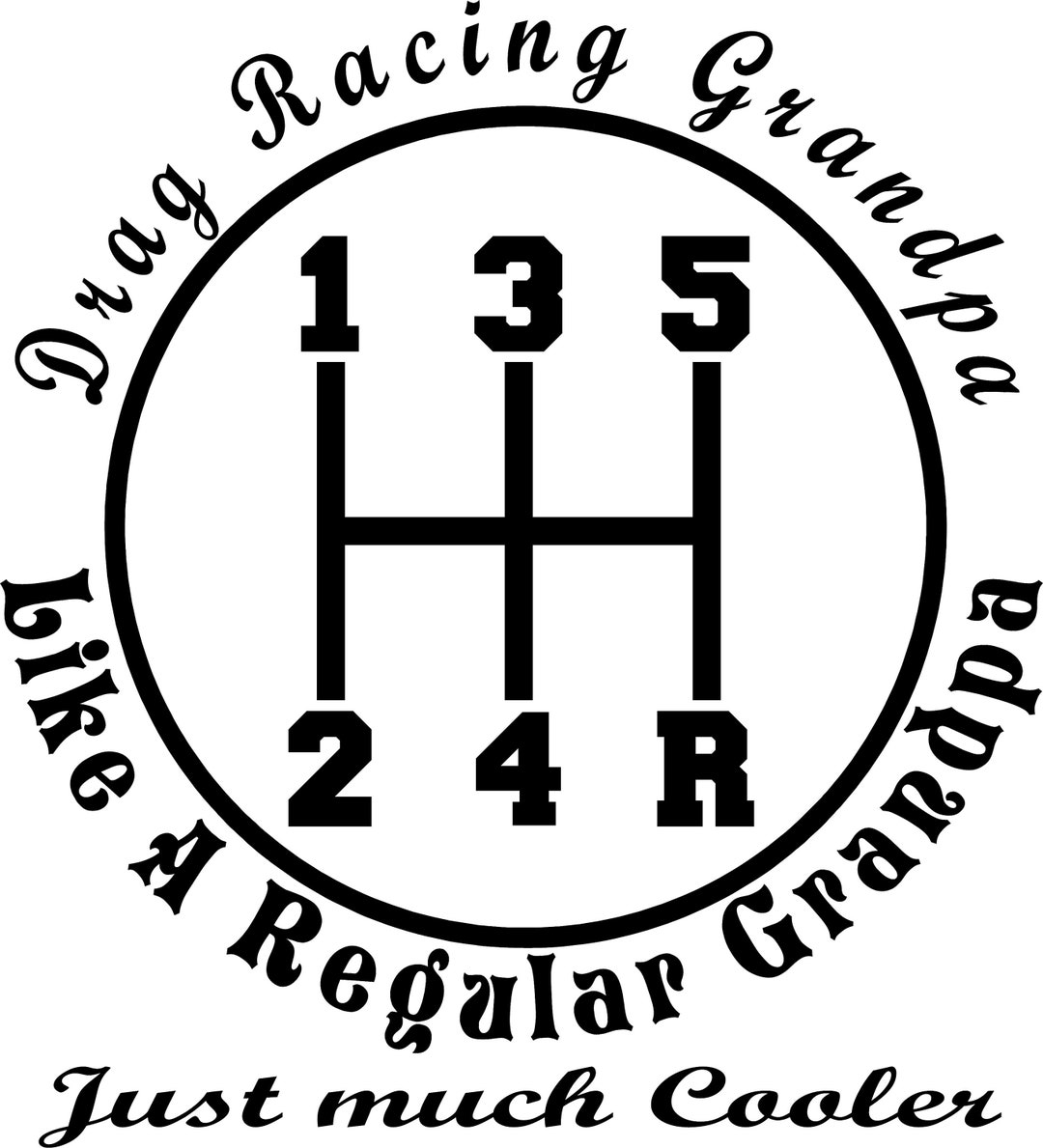 Drag Racing Grandpa Svg, Eps, Cutting File, Race Svg Father's Day Svg ...