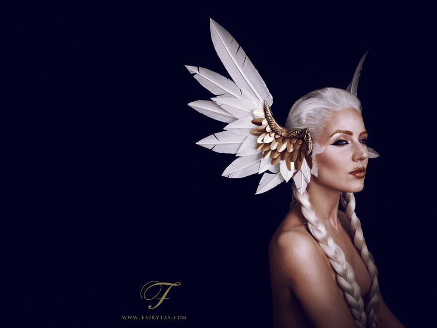Valkyrie headdress MADE TO ORDER | Etsy