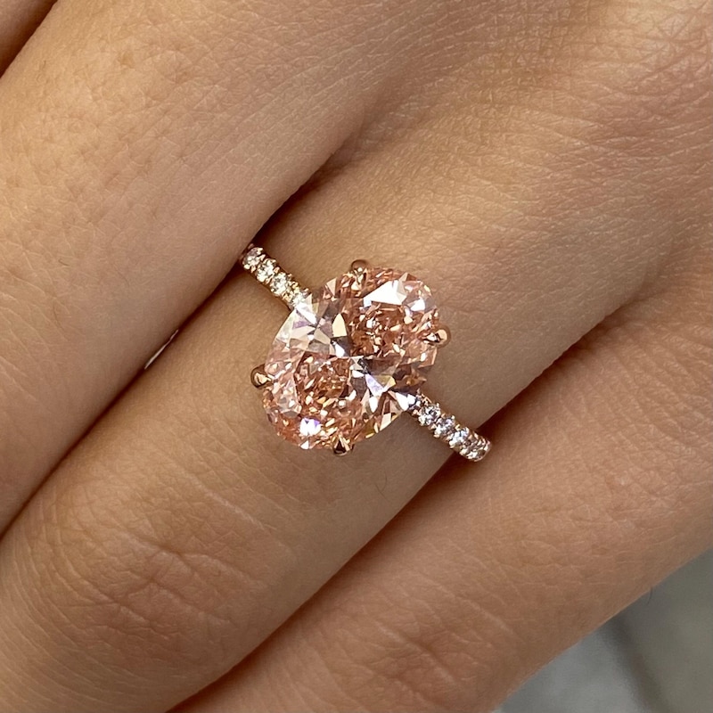 Fantasy Cut Pink Diamond - Etsy